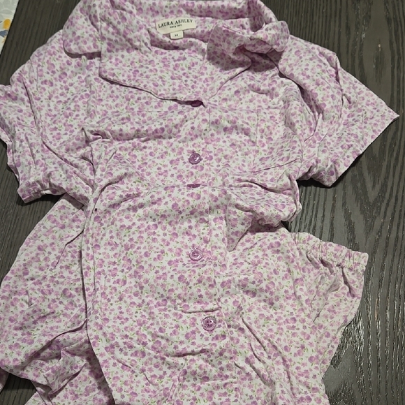 Laura Ashley | Intimates & Sleepwear | Laura Ashley Pajamas Purple ...